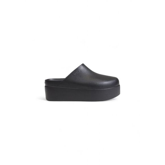 CROCS | Shoes | Crocs Platform Clog Classic Style Black Women Wedges ...